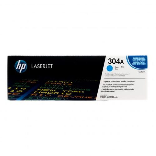 HP 304A Cyan LaserJet Toner Cartridge - Maria Group Services